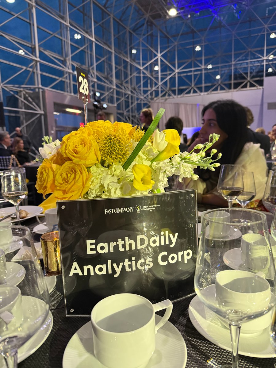 Celebrating Innovation at the Fast Company Gala: EarthDaily’s Journey ...